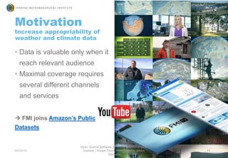 Why we need open data? FMI Open Data on AWS | PPT