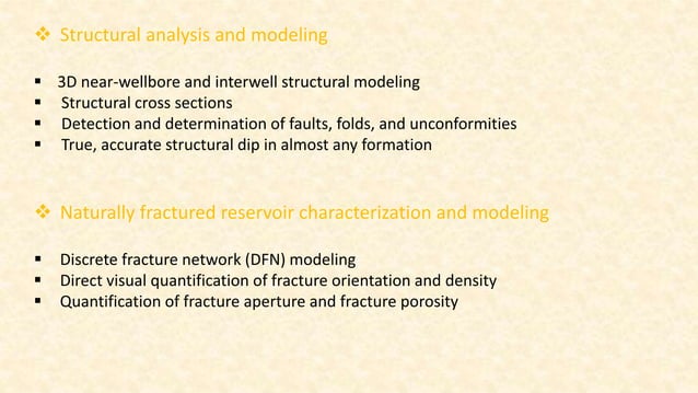 Fmi log presentation | PPTX | Geology | Science