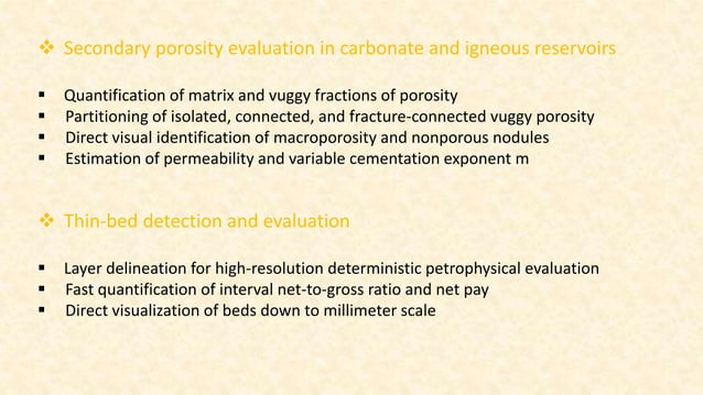 Fmi log presentation | PPTX | Geology | Science
