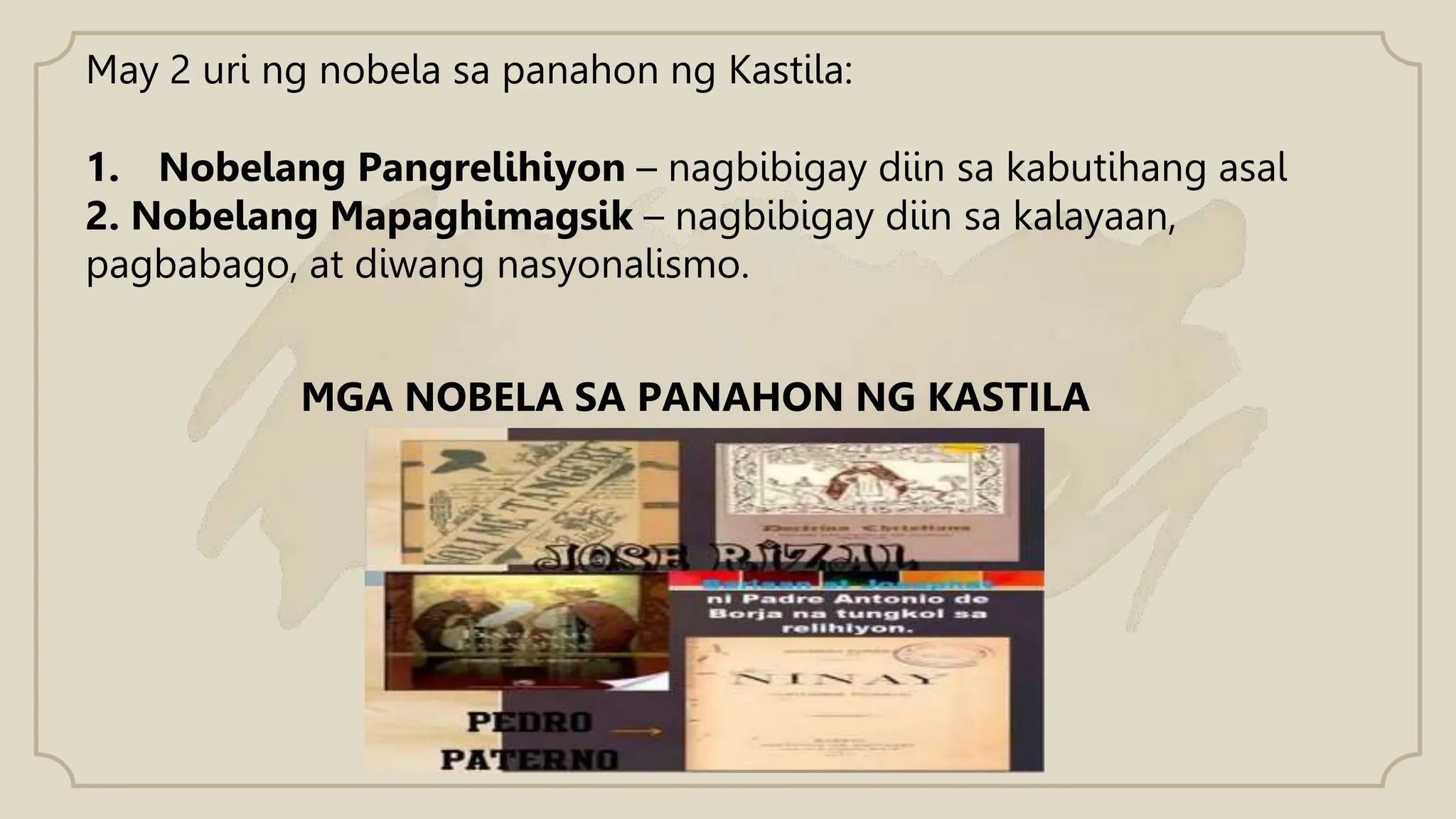 KASAYSAYAN NG NOBELA/KATUTURAN NG NOBELA | PPTX