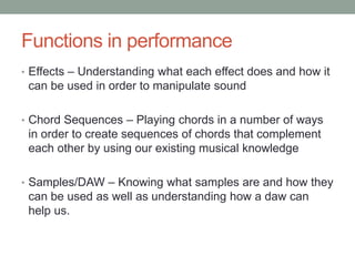 The Functional Music Keyboard | PPTX