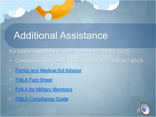 FMLA-With Audio | PPTX