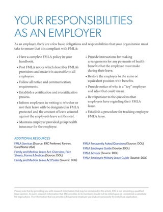 Complete Guide to FMLA | PDF