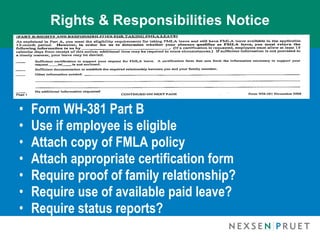 FMLA and ADA Changes | PPT