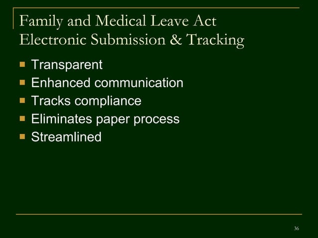 Fmla Employee Training V.4 Revised 02 11 09 | PPT
