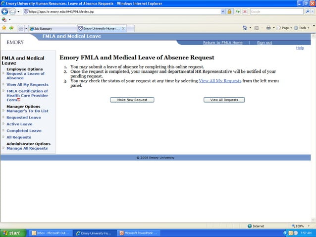 Fmla Employee Training V.4 Revised 02 11 09 | PPT