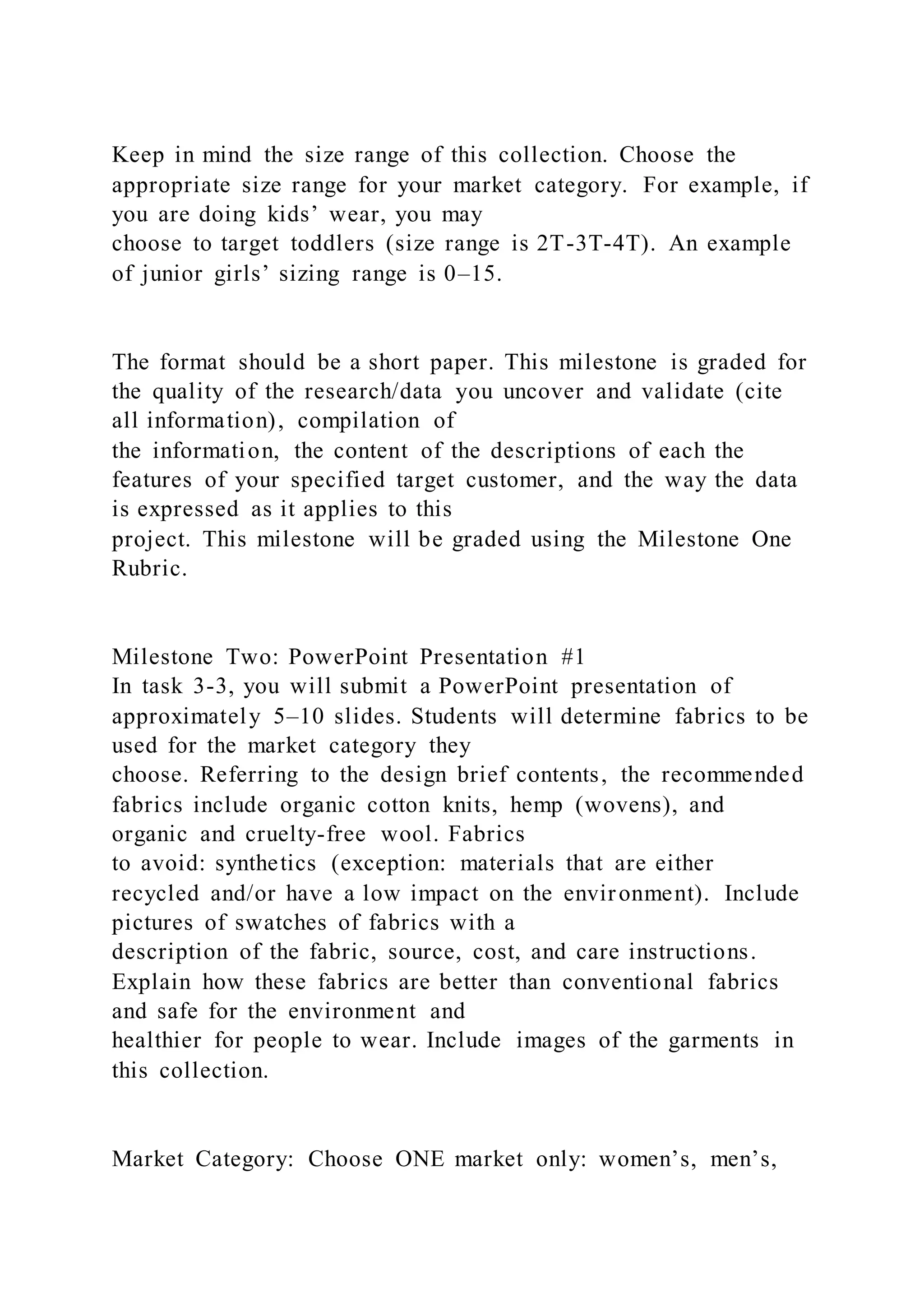 FMM 325 Final Project Guidelines and Grading Guide Ov | DOCX