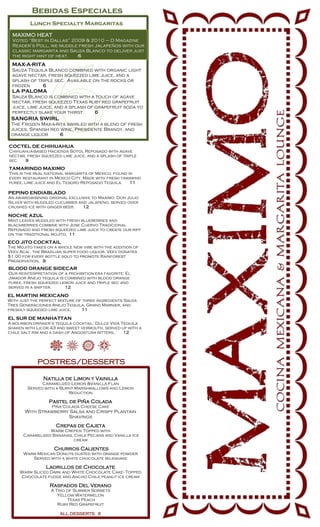New Lunch Menu at Maximo | PDF