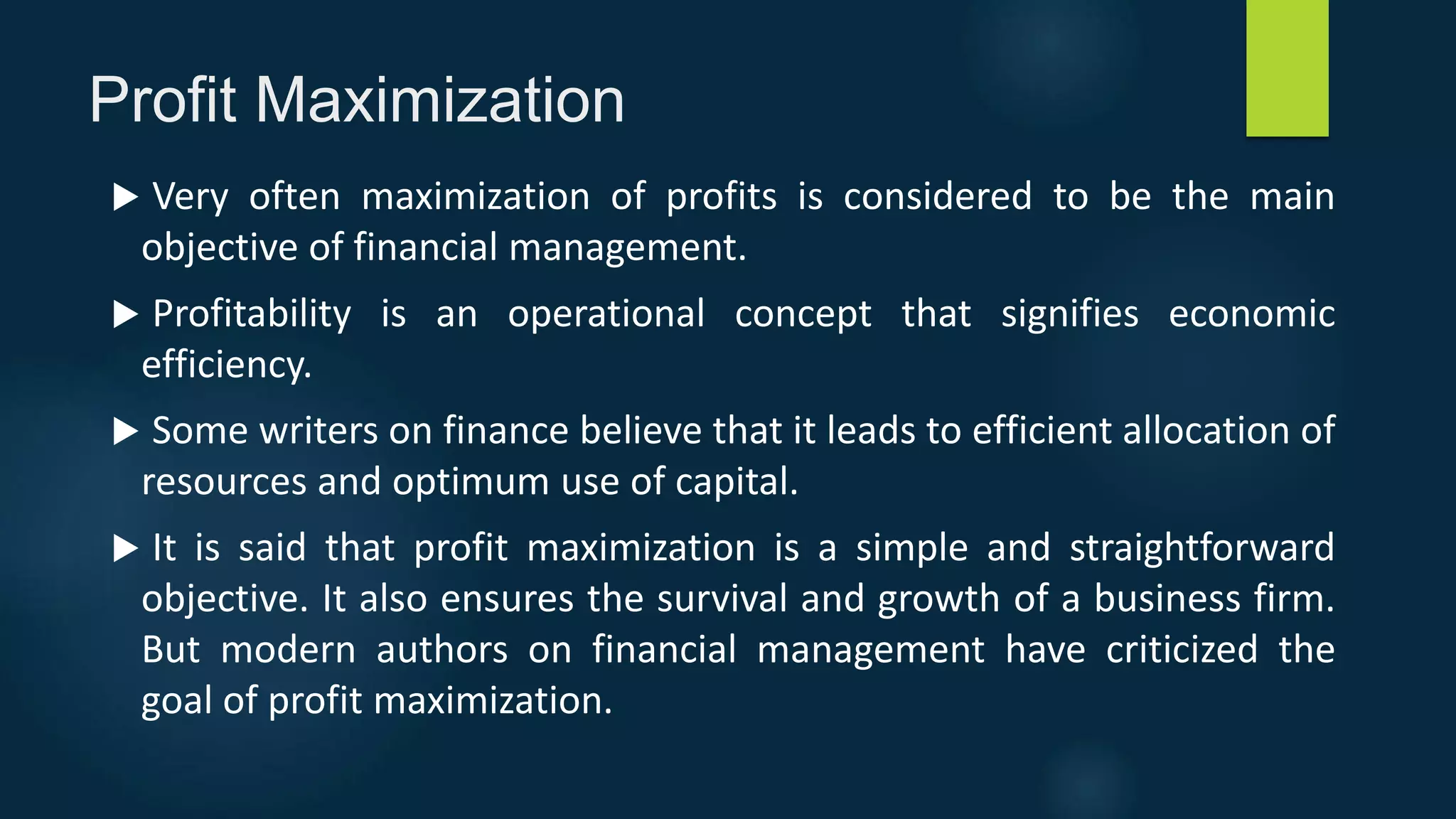INTRODUCTION TO FINANCIAL MANAGEMENT | PPTX