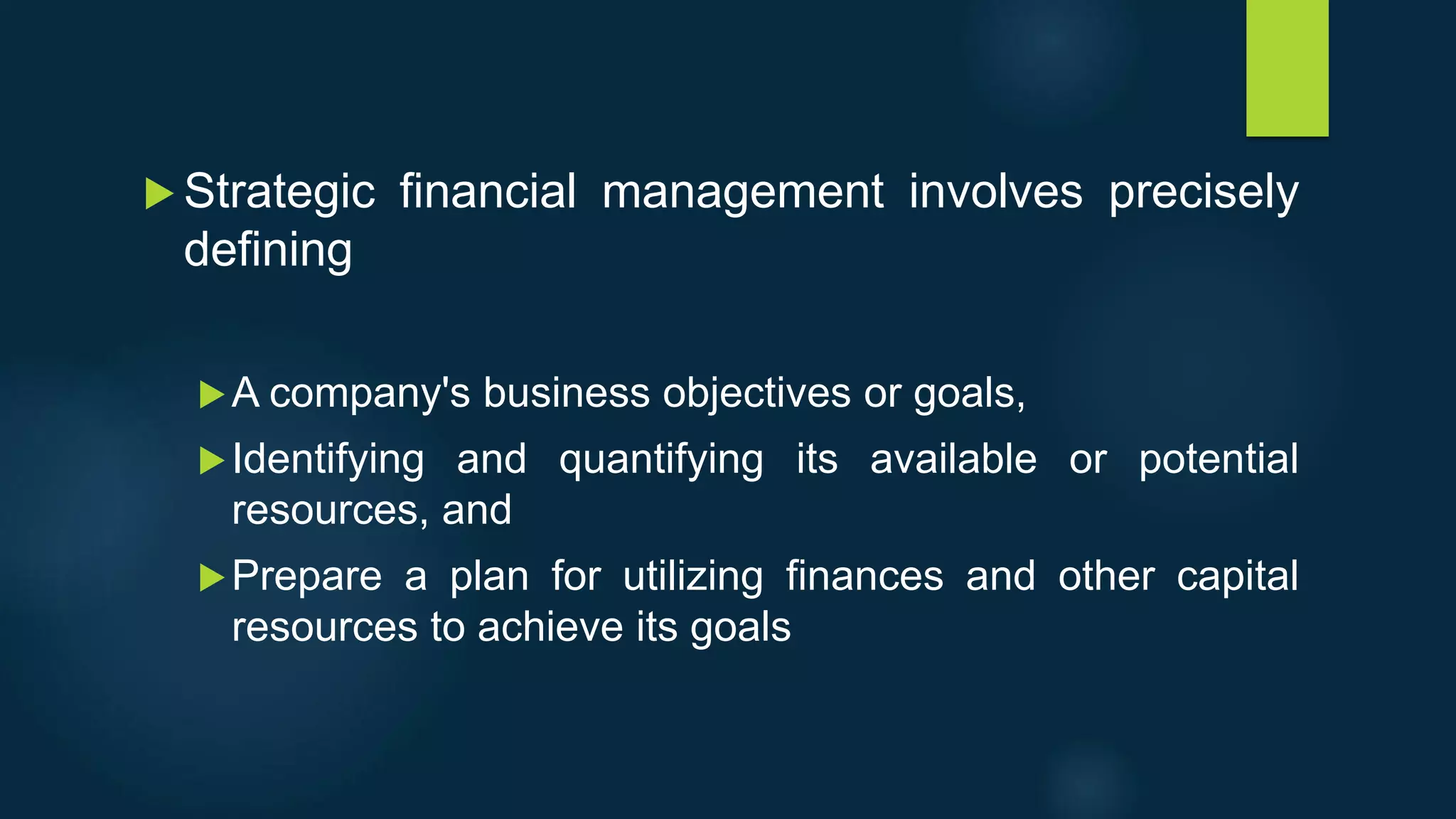 INTRODUCTION TO FINANCIAL MANAGEMENT | PPTX
