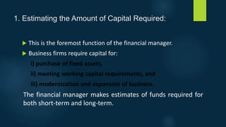INTRODUCTION TO FINANCIAL MANAGEMENT | PPTX
