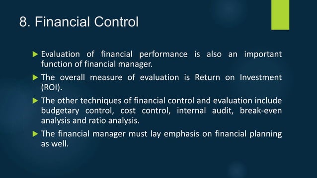 INTRODUCTION TO FINANCIAL MANAGEMENT | PPTX