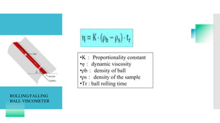 Modern viscometer its types and application | PPTX