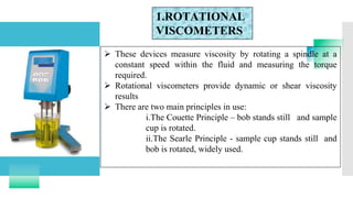Modern viscometer its types and application | PPTX