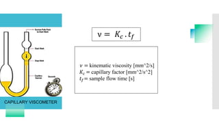 Modern viscometer its types and application | PPTX