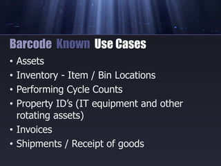 Best Practices - Barcode Strategy | PPTX