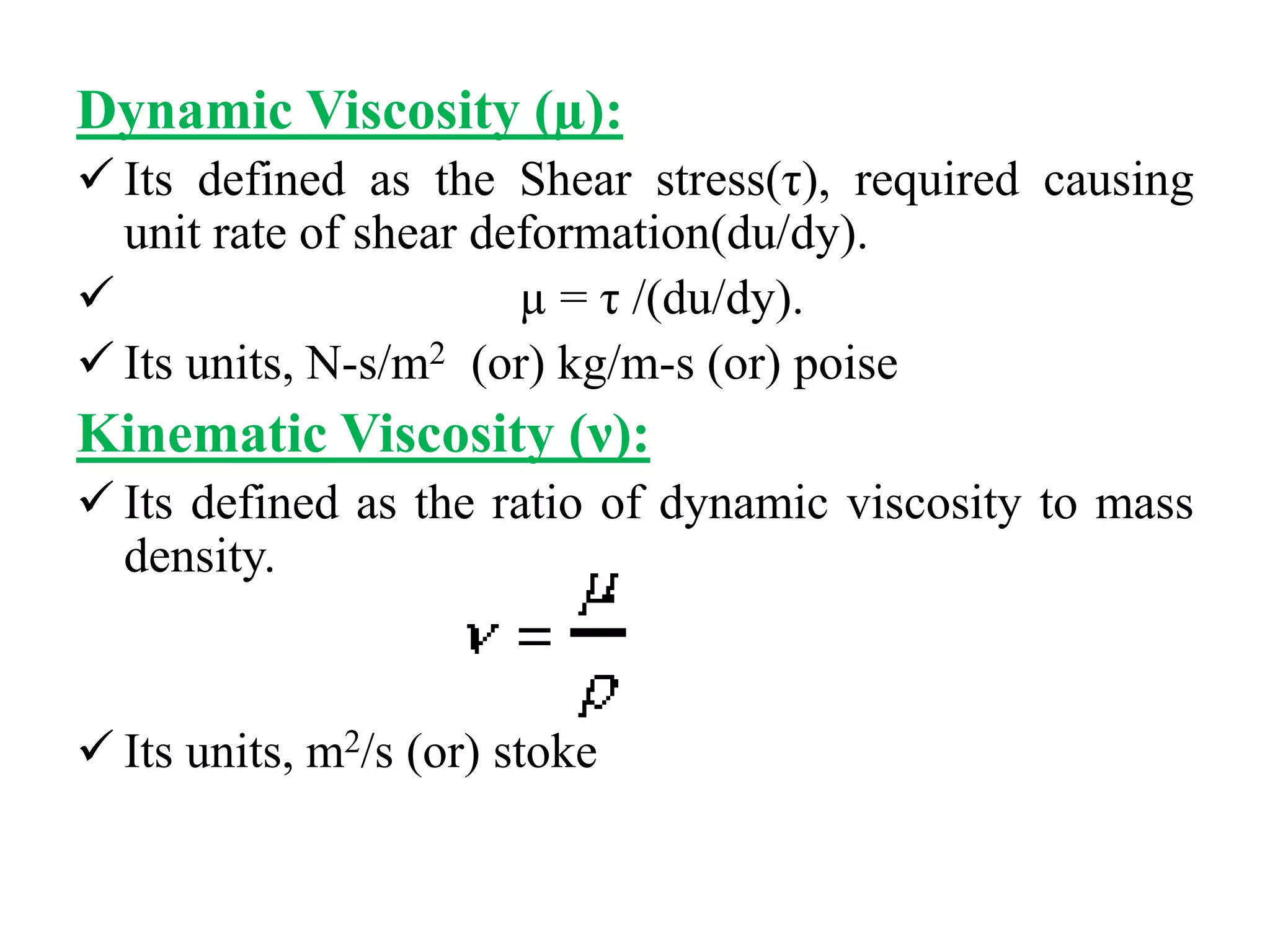 FLUID MECHANICS | PPTX