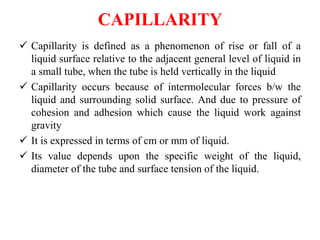 FLUID MECHANICS | PPTX
