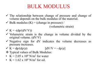 FMM- UNIT I FLUID PROPERTIES AND FLOW CHARACTERISTICS | PPTX