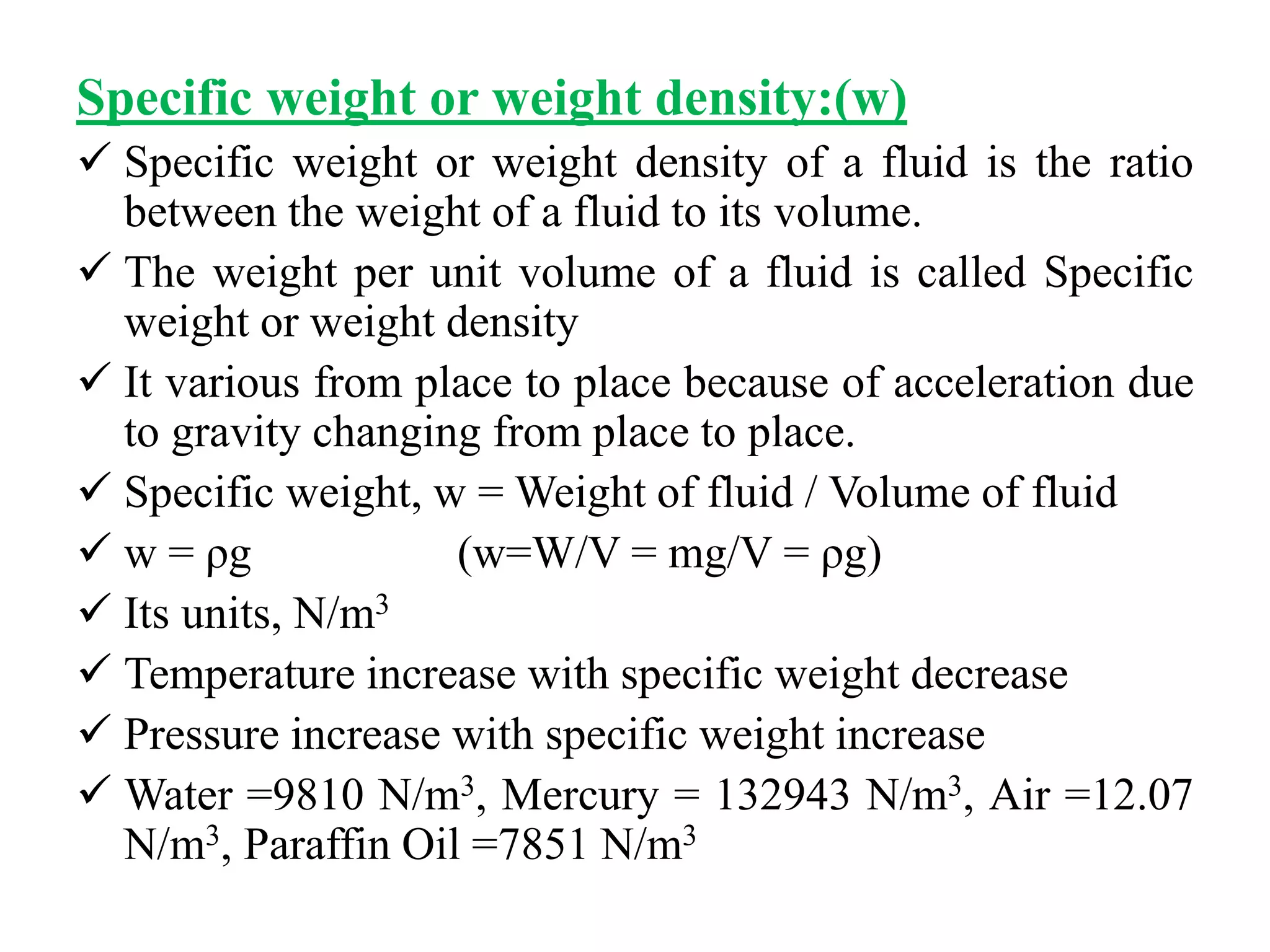 FMM- UNIT I FLUID PROPERTIES AND FLOW CHARACTERISTICS | PPTX