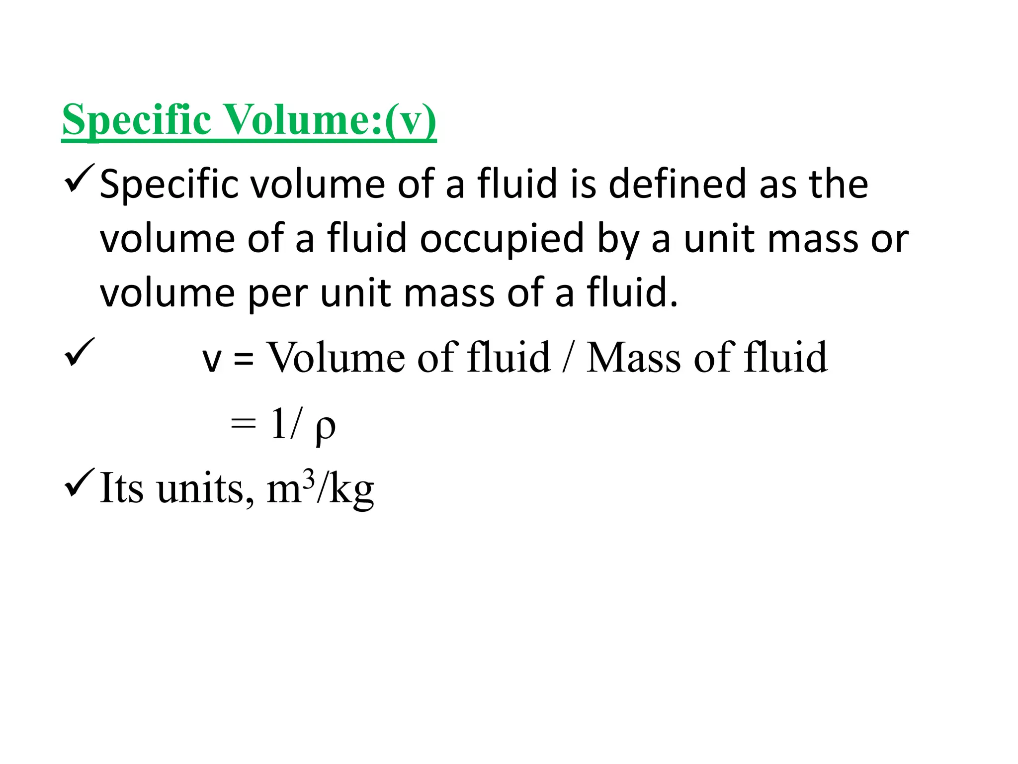 FMM- UNIT I FLUID PROPERTIES AND FLOW CHARACTERISTICS | PPTX
