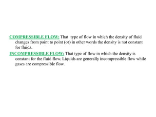 FLUID MECHANICS | PPTX