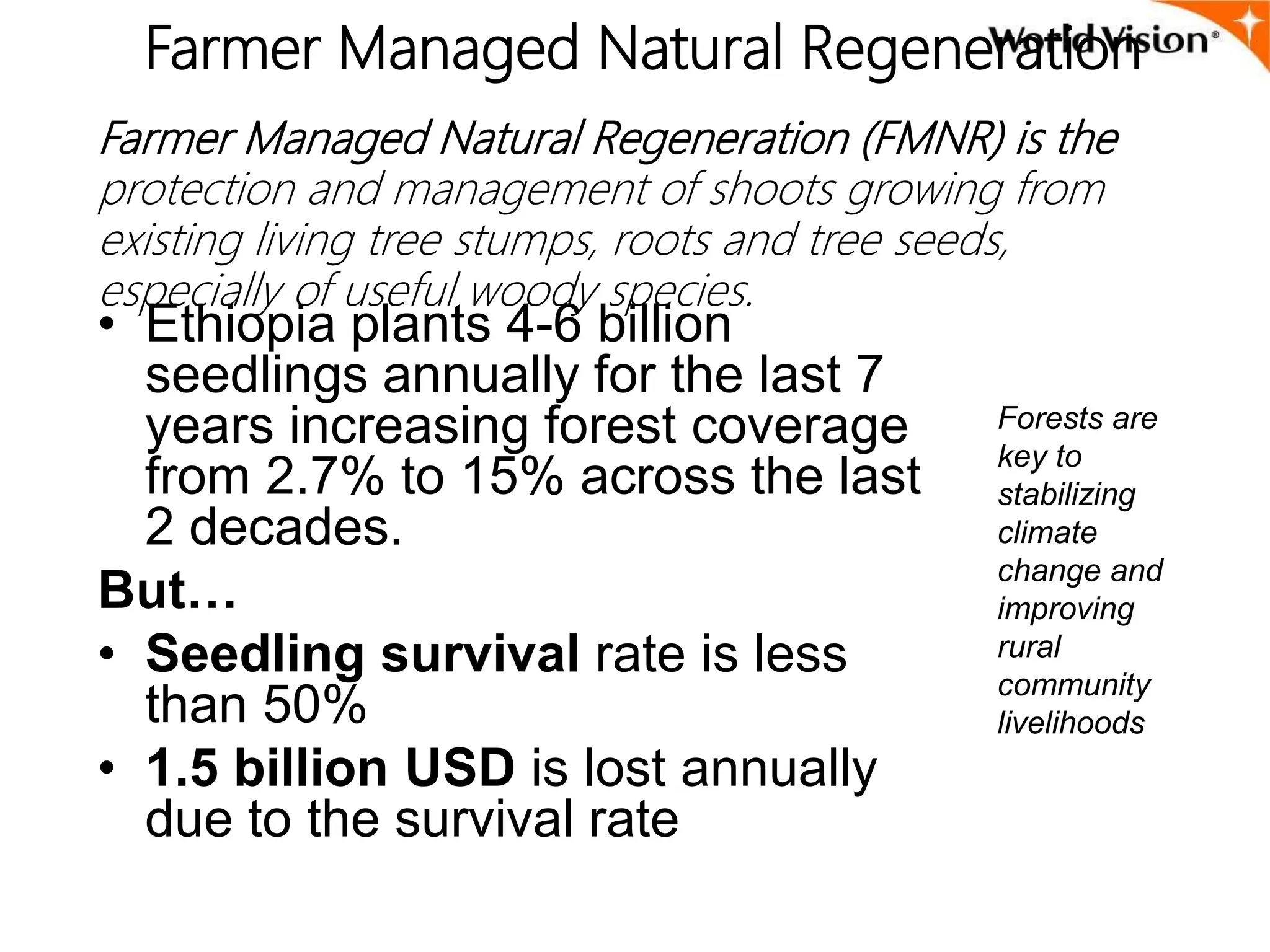 FMNR brings resilience to Ethiopia | PPTX