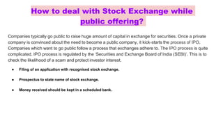 METHODS OF ISSUING SECURITIES IN COMPANY TO RAISE FUNDS. | PPTX