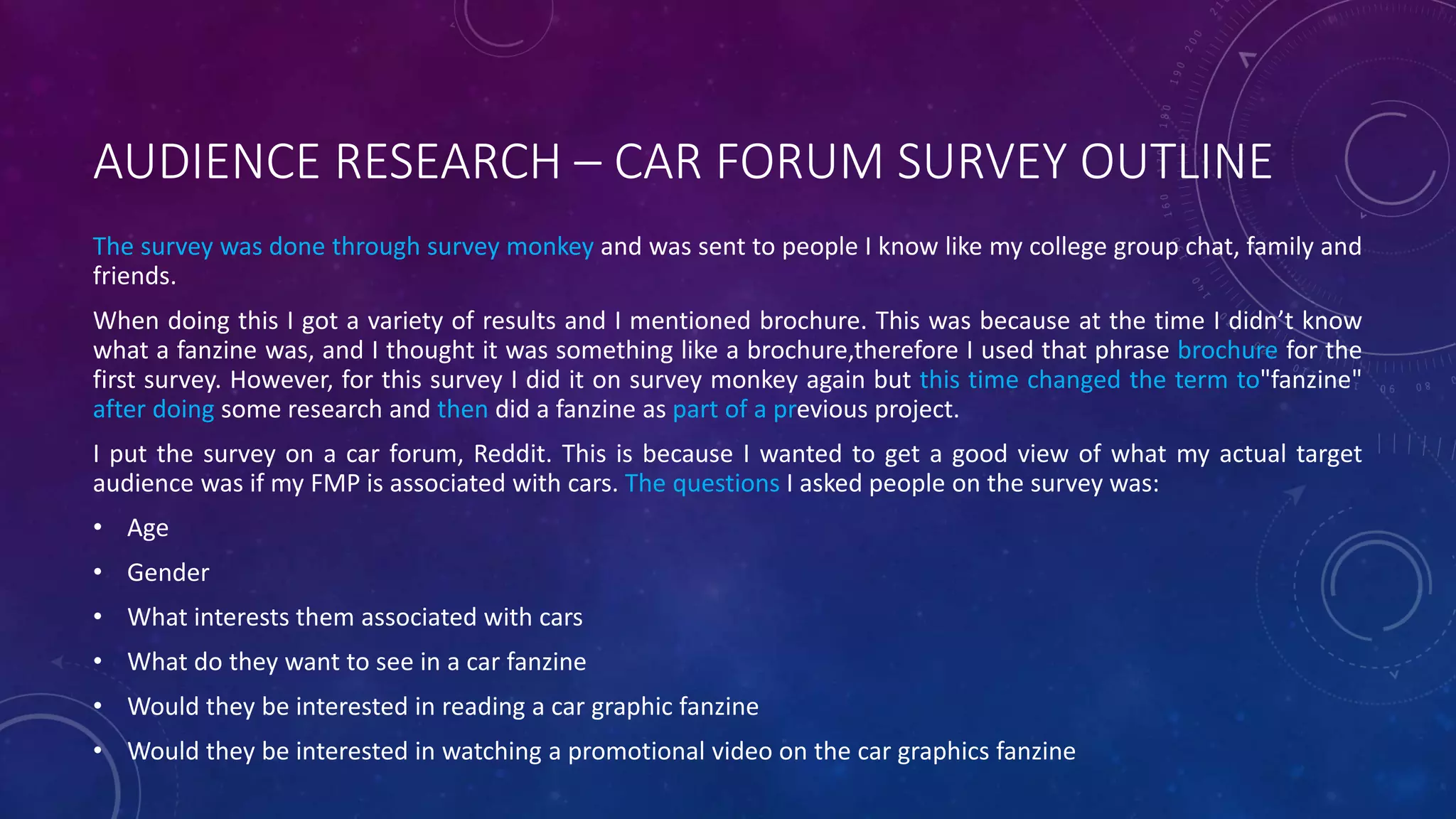 Fmp - car graphics research updated | PPTX | Graphics Software ...