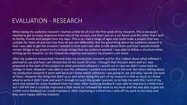 Fmp - evaluation | PPTX | Educational Assessment | Education