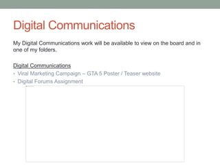 FMP - pitch presentation | PPTX