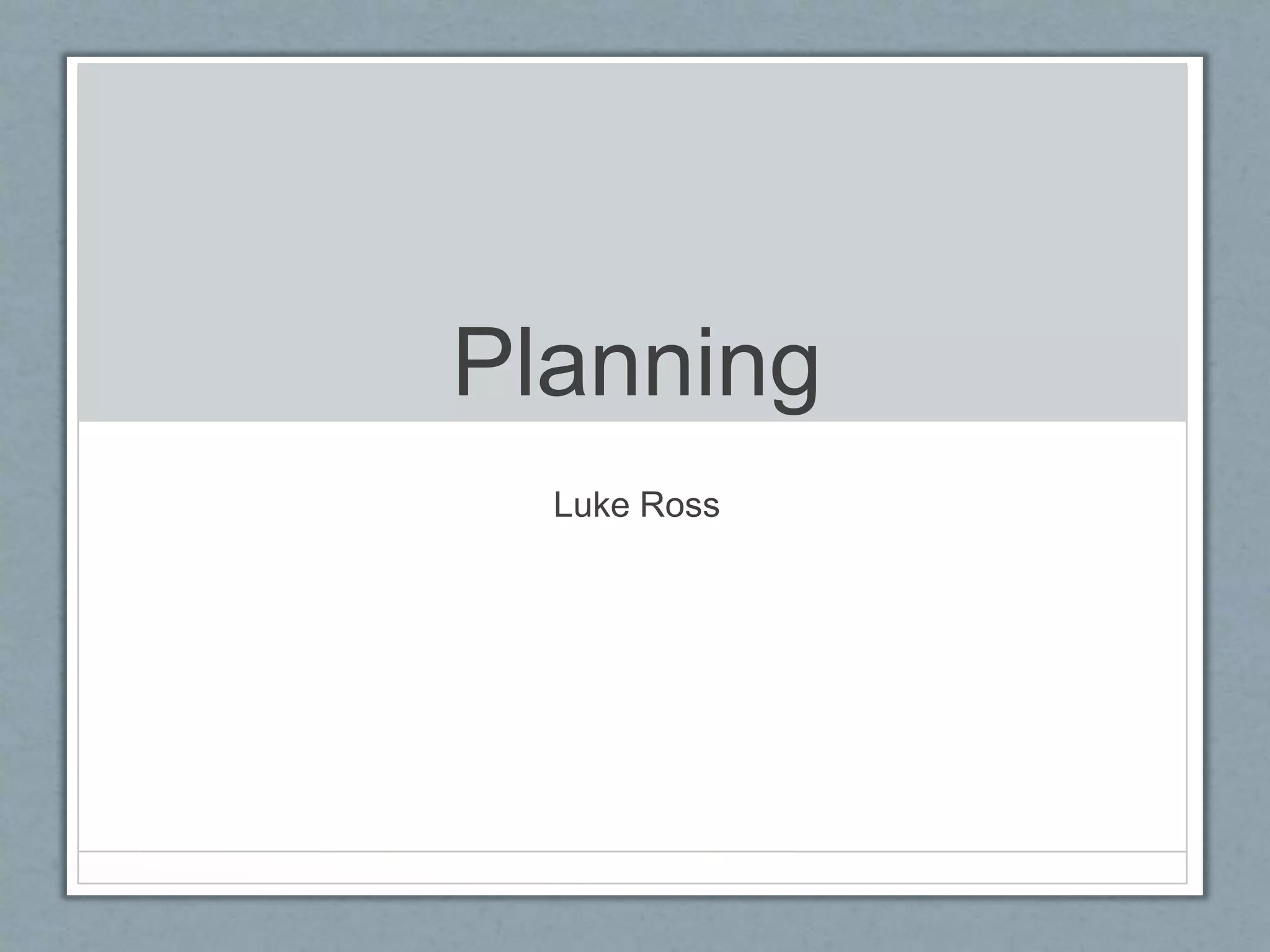 Fmp planning | PPTX