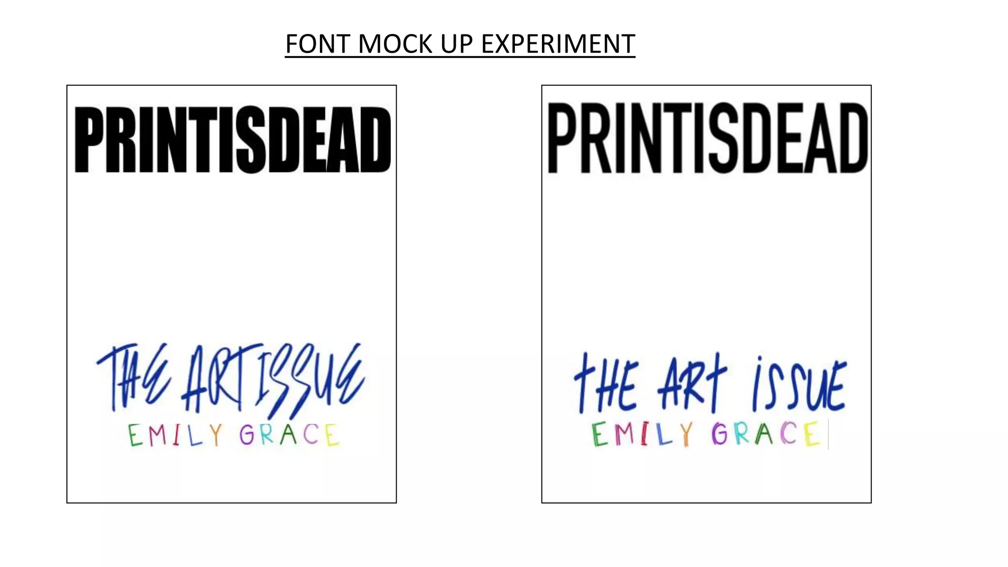 Fmp - production experiments | PPTX