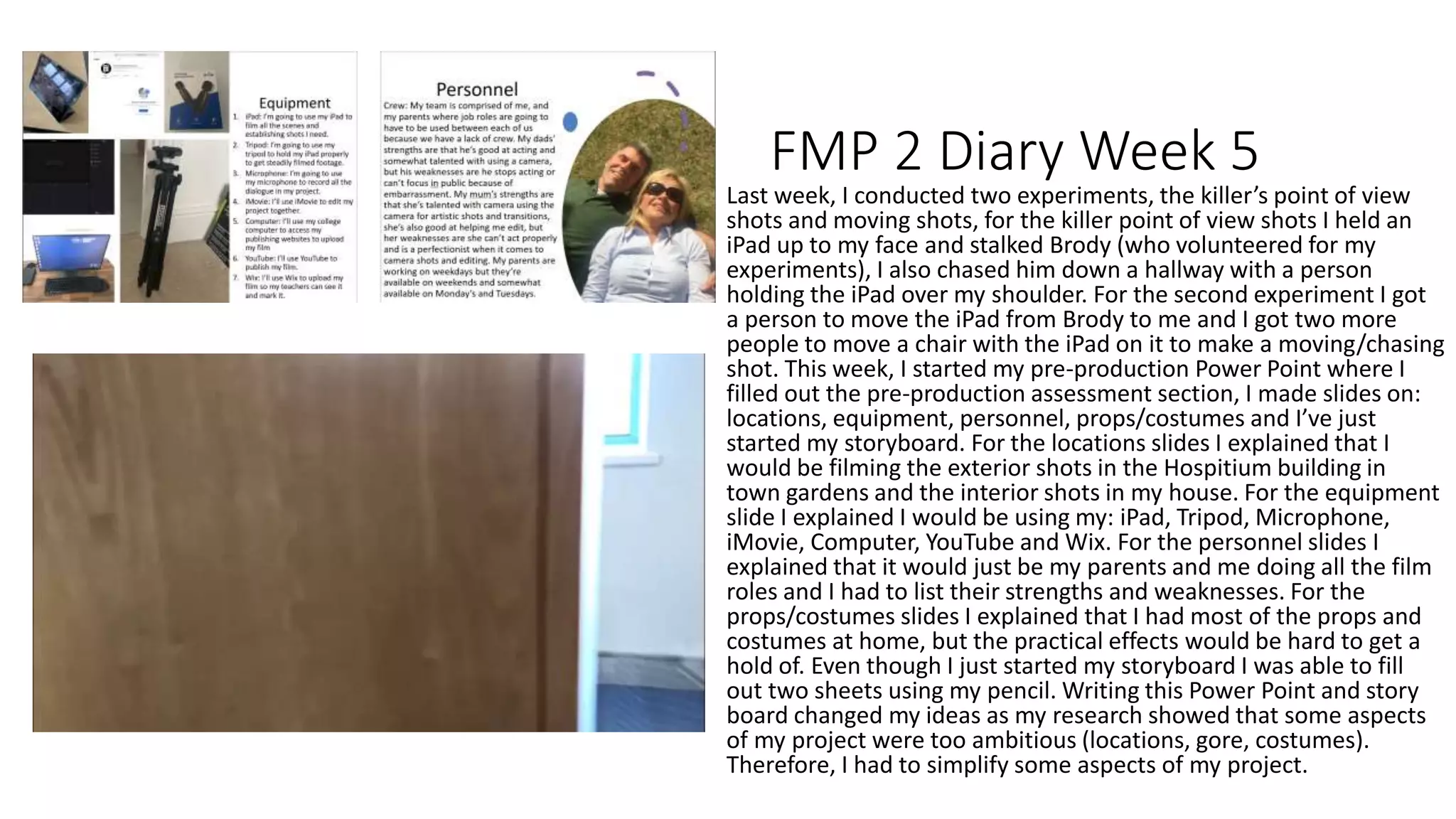 FMP 2 Diary Week 5.pptx