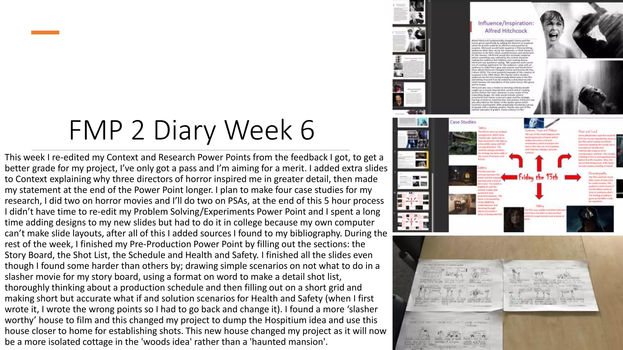 FMP 2 Diary Week 6.pptx