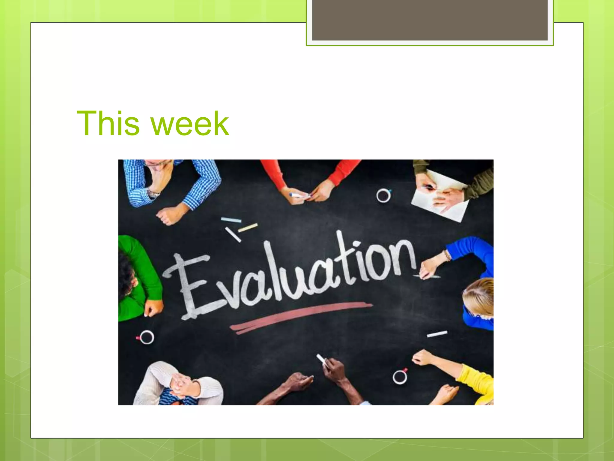 FMP evaluation cycle | PPT