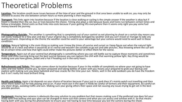 FMP Experiments (Updated).pptx | Photography | Arts and Crafts