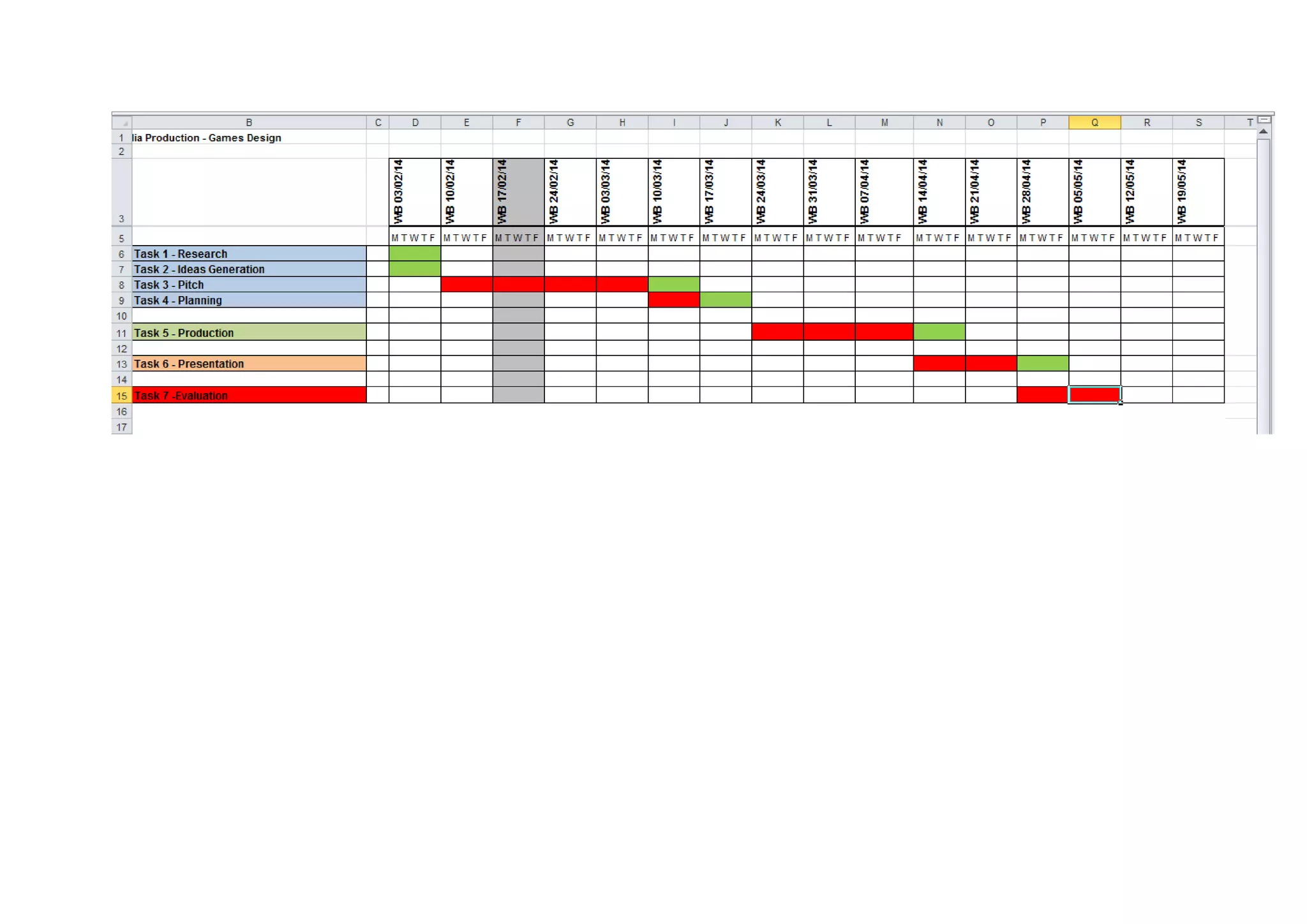 Fmp gantt chart_050514 | DOCX