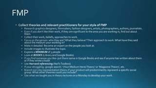 Fmp influences | PPTX | Arms & Ammunition | Sensitive Topics