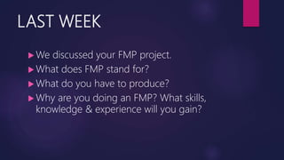 Fmp lesson 2 hopes | PPT