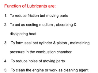 Lubrication System of tractor | PPT