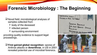 Forensic Microbiology and post mortem Microbiology | PPTX