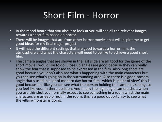 Fmp moodboard | PPTX | Video Production | Content Production