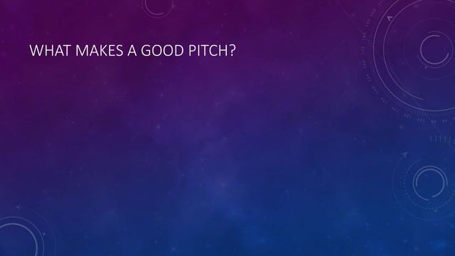 Pitching a film | PPT