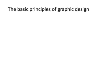 Fmp pp 1 graphic design theory | PPT