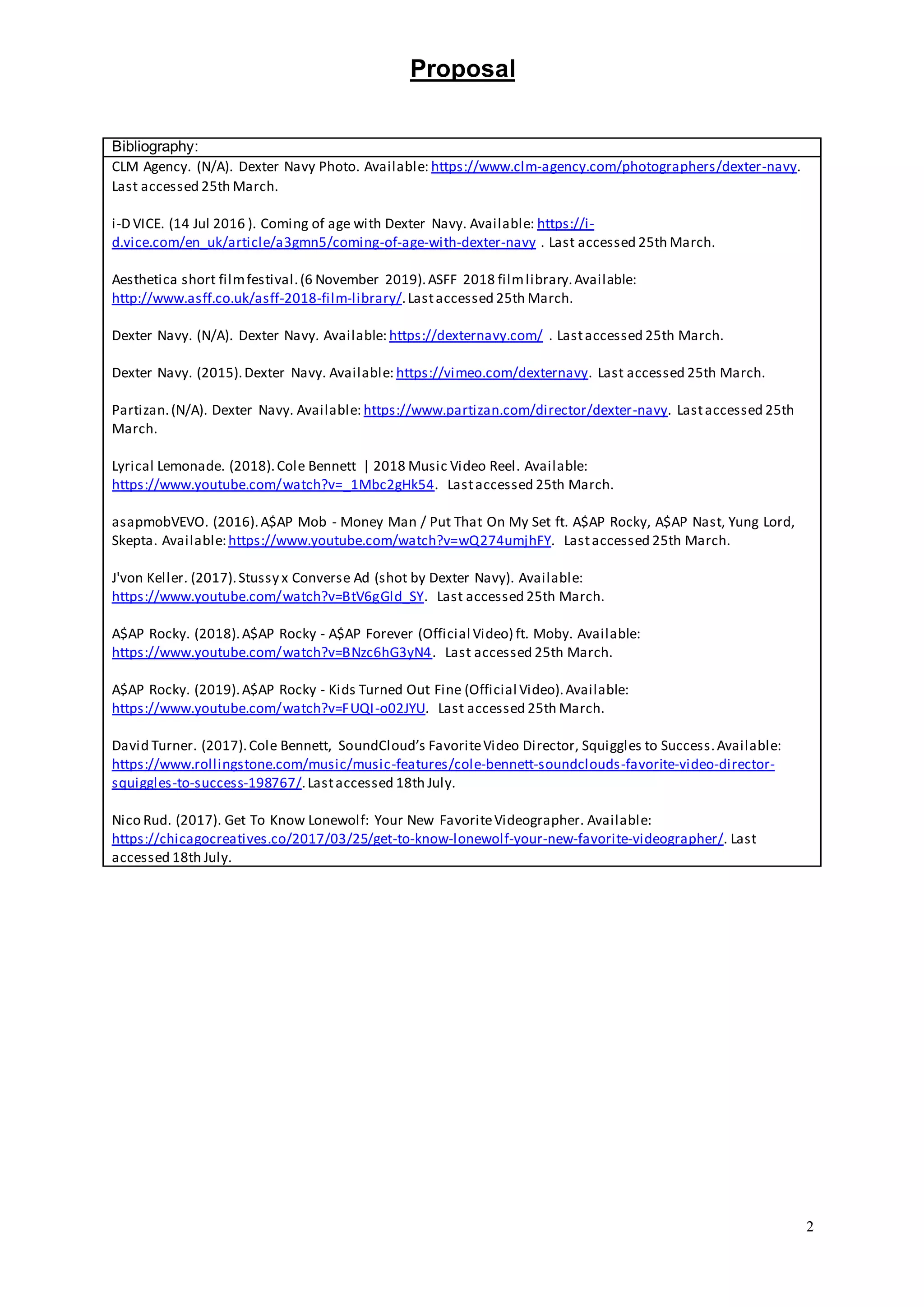 Fmp pre proposal | PDF