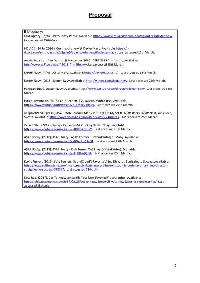 Fmp pre proposal | PDF