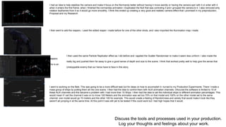 Fmp production reflection part 1 | PPT