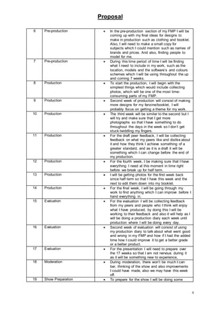 Fmp proposal redone | PDF