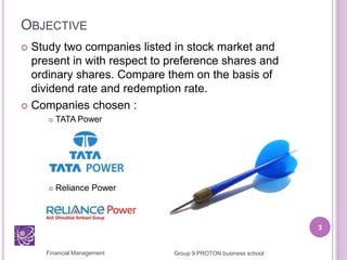 Comparison of two listed comapnies | PPTX